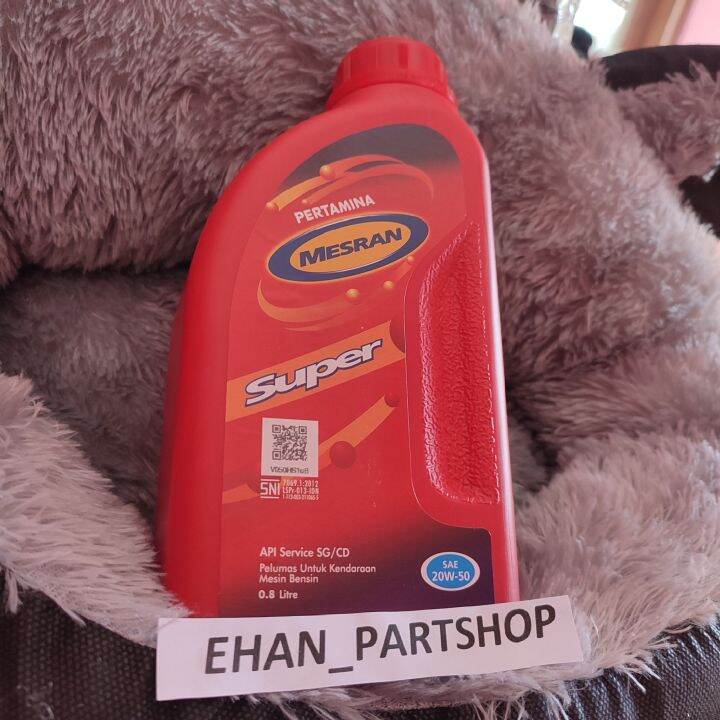 OLI MOTOR MESRAN SUPER 800 ML | Lazada Indonesia