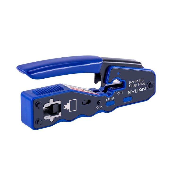 Wire crimping pliers for 8p perforating network tools Through hole ...