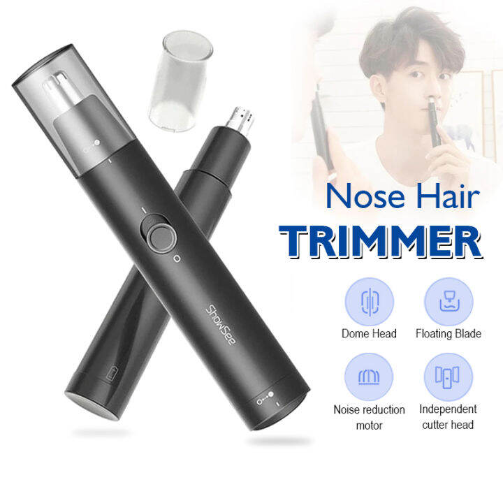 เครื่องตัดขนจมูกXiaomi Showsee Nose Hair Trimmer C1-BKเครื่องตัดขนจมูก ...