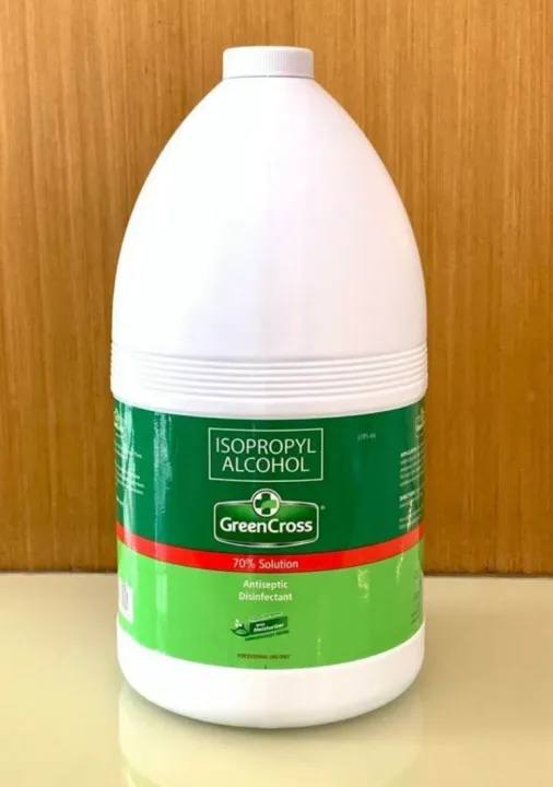 Green Cross Isopropyl w/ moist Gallon 70% 3785ml | Lazada PH