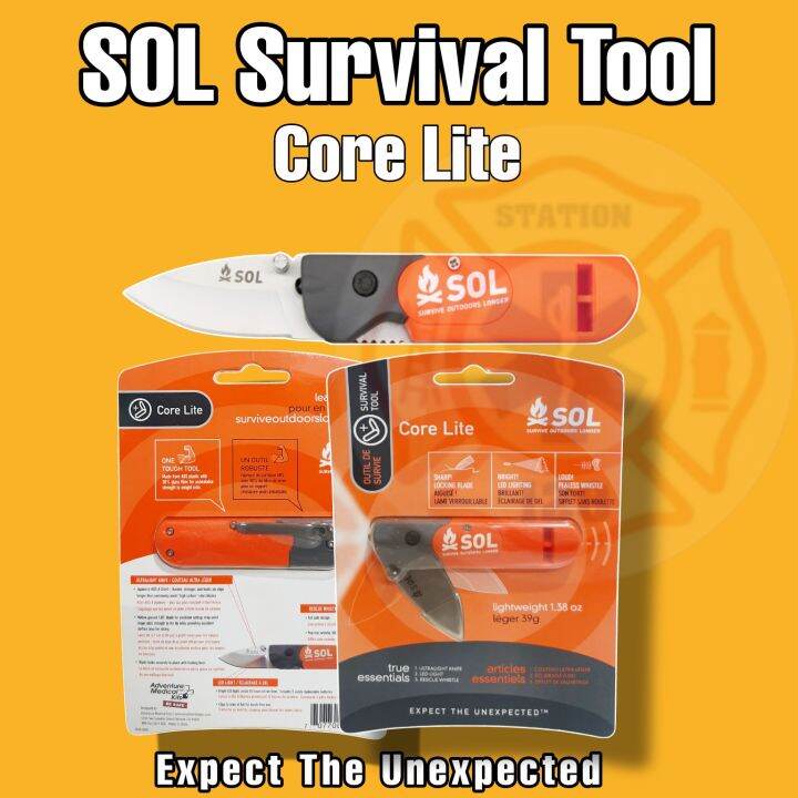 Core Lite SOL Sirvival Outdoor Tool | Lazada PH