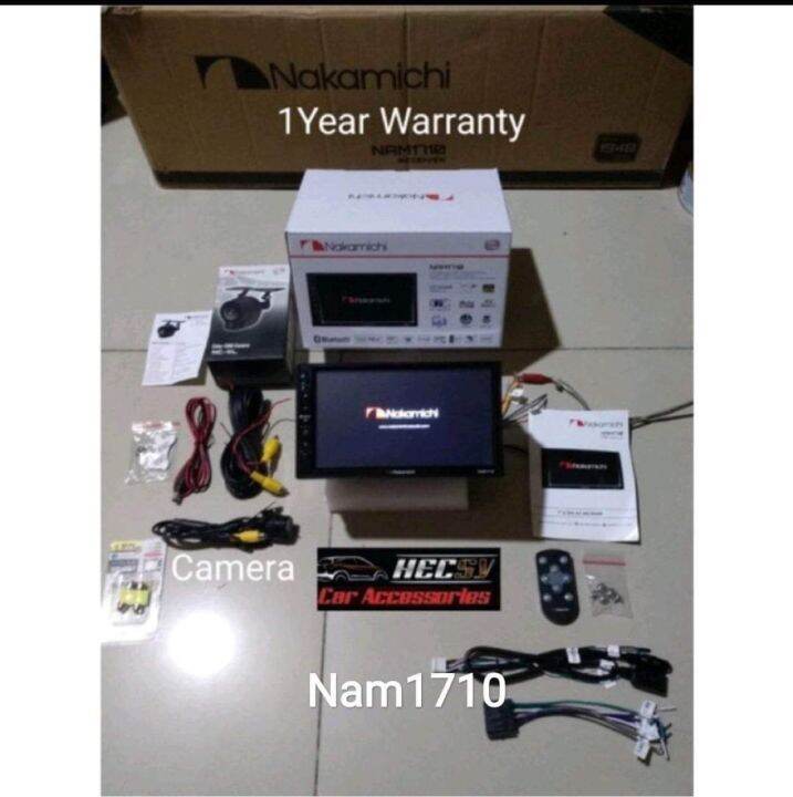 Nakamichi Nam1710 Nam1610 Head Unit DSP Stereo Vios Innova Altis ...