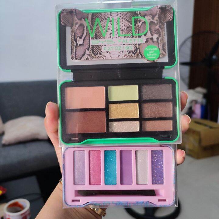 BYS eyeshadow palette tropios and wild | Lazada PH