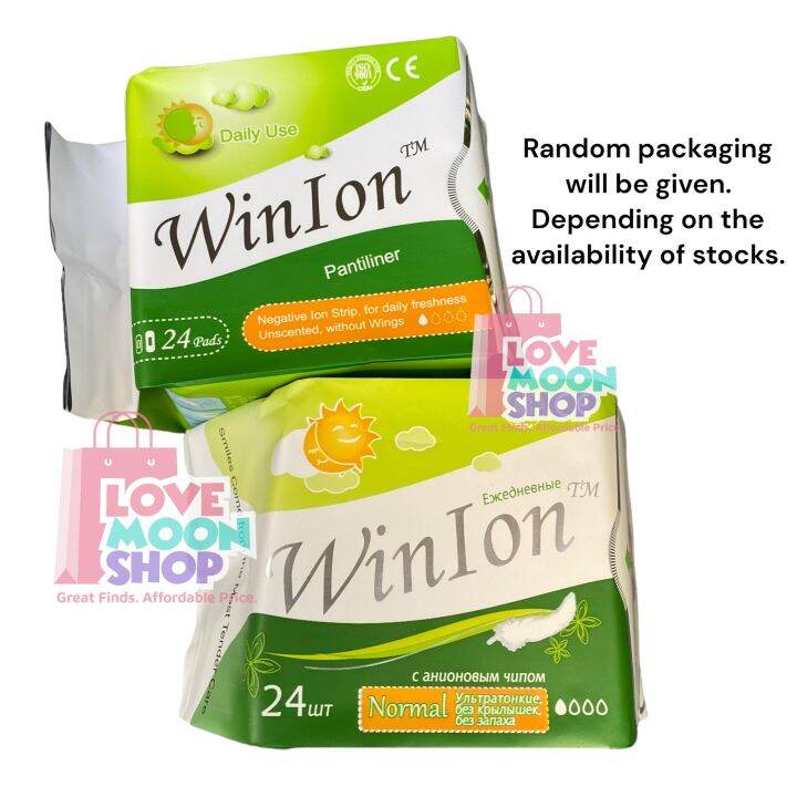 Winion PANTYLINER (Formerly Anion Love Moon) | Lazada PH