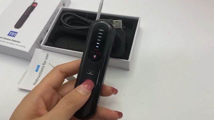 Camera RF Signal Detector Anti-Positioning GSM Device Finder Anti Candid Hacking Devices 6 ...