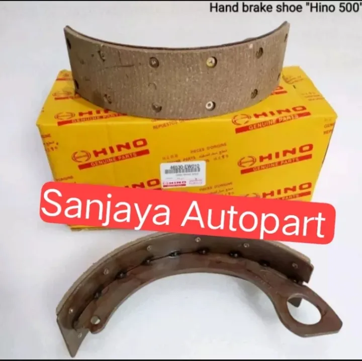 Hand brake shoe kampas rem tangan hino ranger 500 mitsubishi fuso ganjo ...