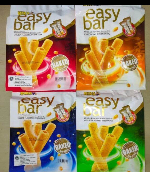 Stick Jagung | BIKA EASY BAR Rasa BBQ, AYAM, KEJU, SEAWEED | Lazada ...