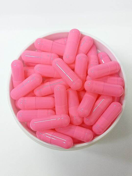 1000pcs Size 00 Pink/Pink Capsule OSPA Empty Capsule Gelatin | Lazada PH