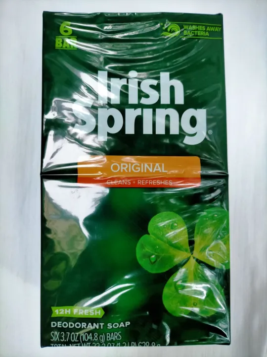 (PACK OF 6 BARS) Irish Spring ORIGINAL SCENT | Lazada PH