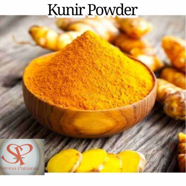 kunir bubuk/kunir powder/kunyit/bumbu masakan/bumbu dapur/100% original ...