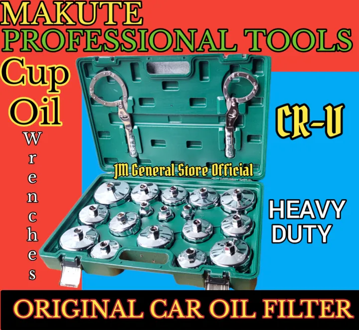 Oil Filter Wrench Cup Type Automotive Removal Repair Tools MAKUTE Oil ...