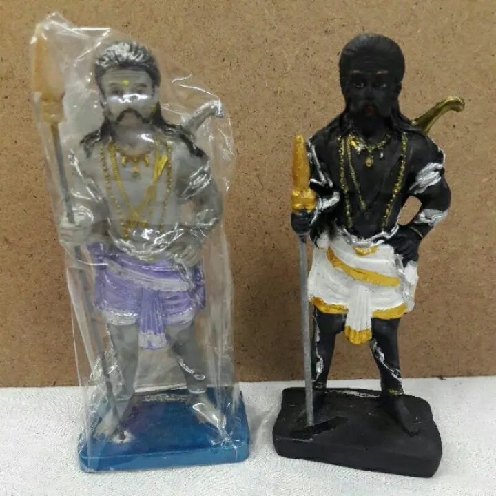 Sanggali Karuppan Sangali Karuppar Ayya Statue Car Dashboard Hindu God ...