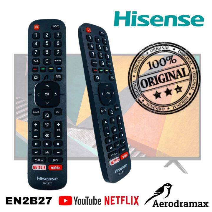 HISENSE EN2B27 SMART TV REMOTE CONTROL (ORIGINAL) | Lazada