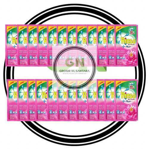 RINSO CAIR MOLTO LIQUID 1000 ISI 6 RENCENG 36 SACHET | Lazada Indonesia