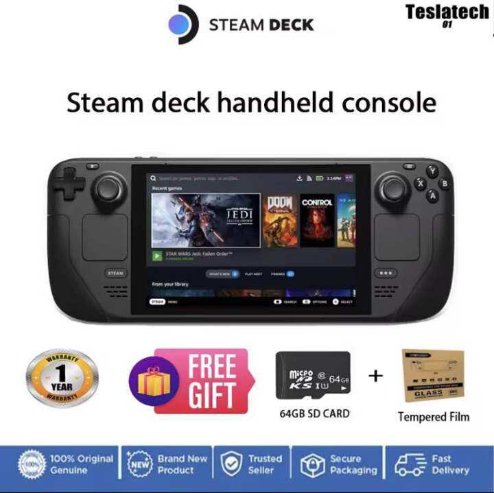 Brand New Original Valve SteamDeck Handheld Gaming Consoles 64GB-256GB ...