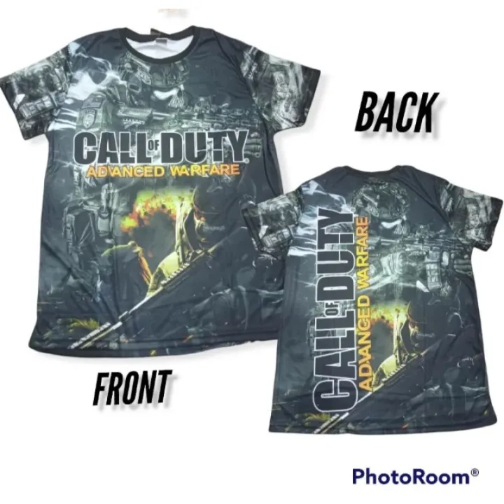 CALL OF DUTY T SHIRT FULL SUBLIMATION PRINT | Lazada PH