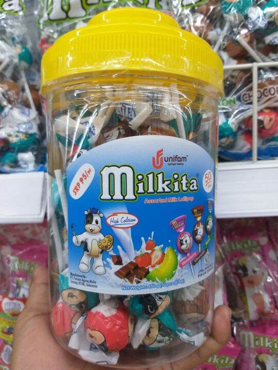 Milkita Assorted Milk Lollipop 450g. | Lazada PH