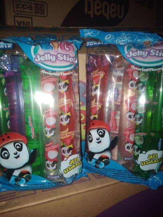 big donald puding jelly stick 1 pack isi 10 stick | Lazada Indonesia
