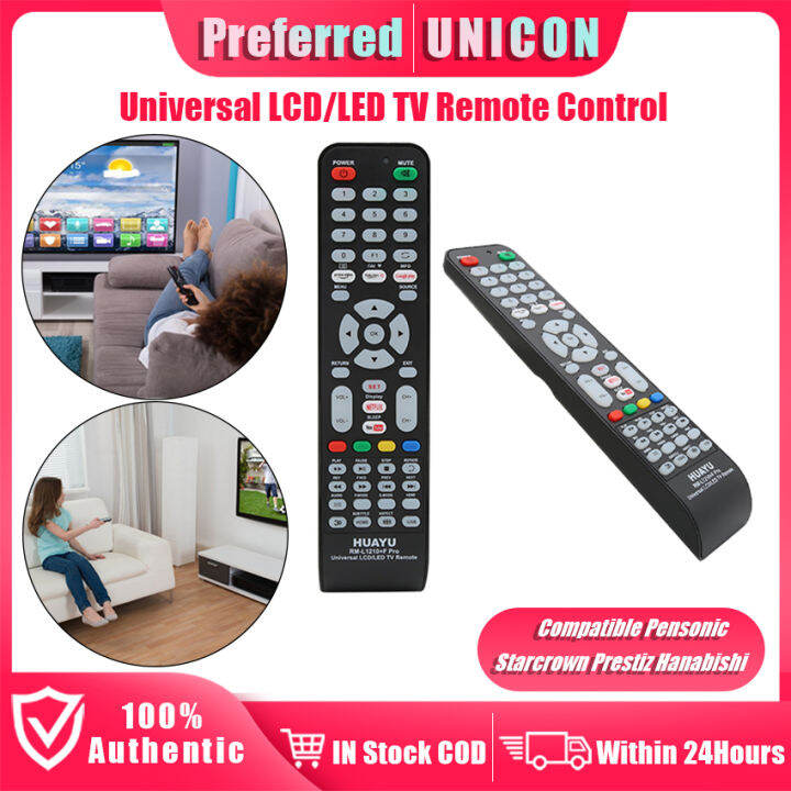 Huayu RM-1210+F PRO Universal TV Remote Control Replacement for ...