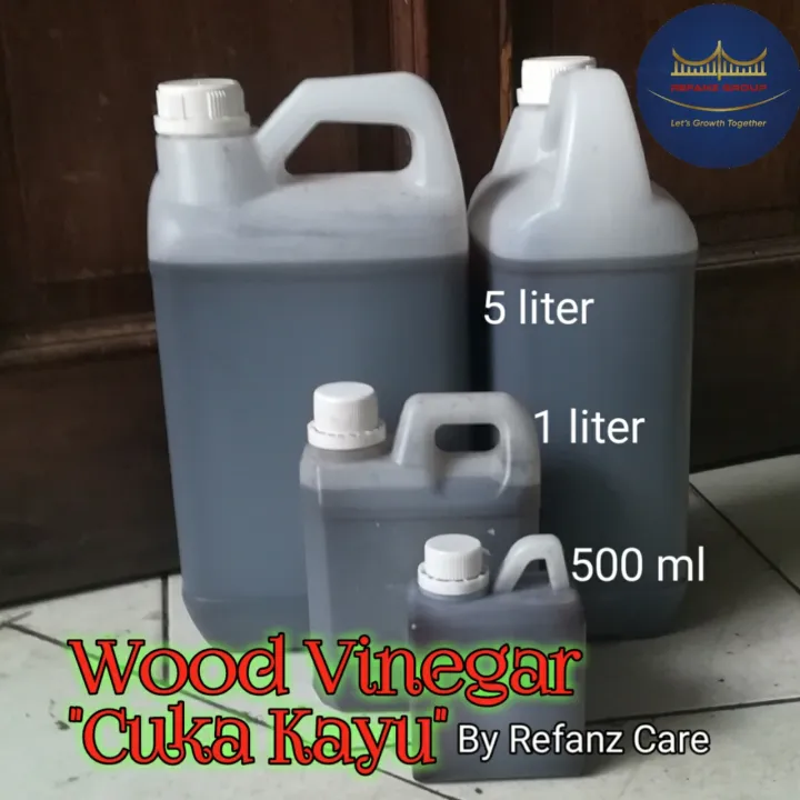 Wood Vinegar Original | Cuka kayu pupuk organik tanaman kemasan 1 liter ...
