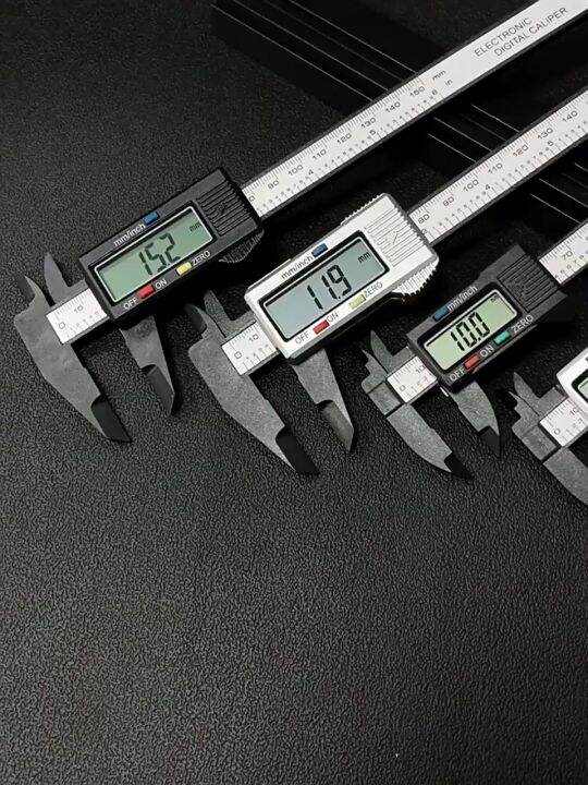 Digital Caliper 6 Inch Electronic Vernier Caliper 100mm Calliper ...