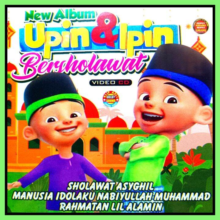 KASET VCD MUSIK 21 LAGU SHOLAWAT ANAK VERSI UPIN & IPIN ALBUM TERBARU 2023. | Lazada Indonesia