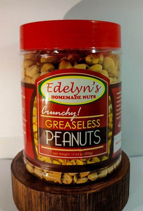 Edelyn's Homemade Nuts - Greaseless Peanuts 500g | Lazada PH