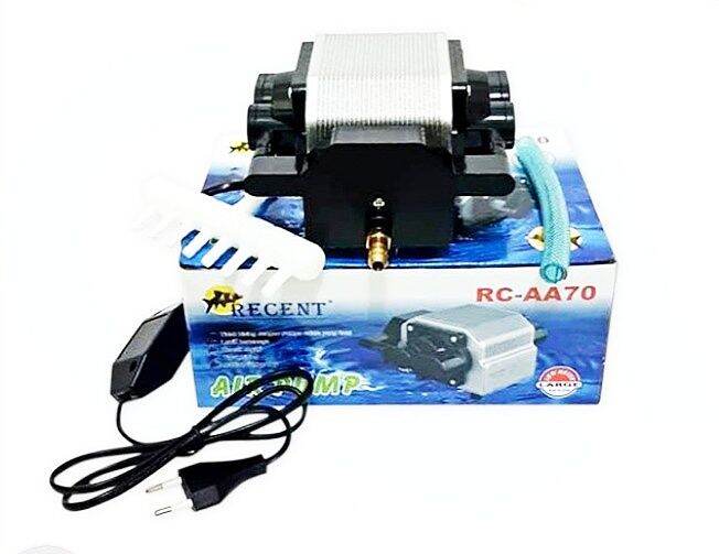 Aerator Blower Recent AA70 Pompa Udara Aerator Aquarium Kolam Recent RC ...