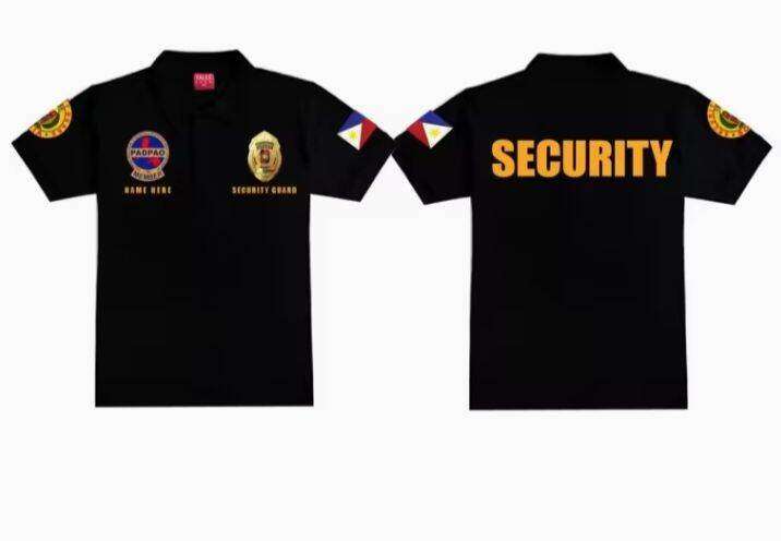 SECURITY GUARD POLO UNIFORM | Lazada PH