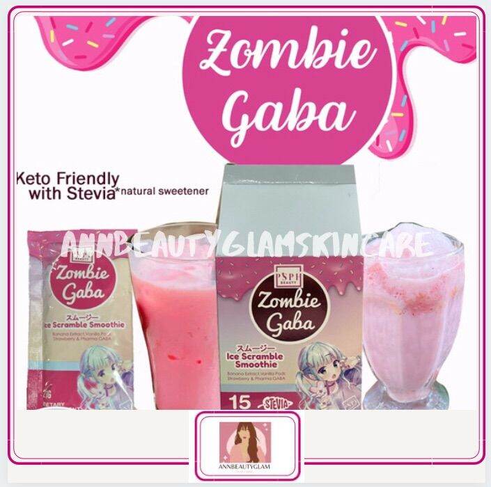[FOOD] Zombie Gaba Ice Crumble Smoothie ( 15 Sachet) KetoFriendly By ...