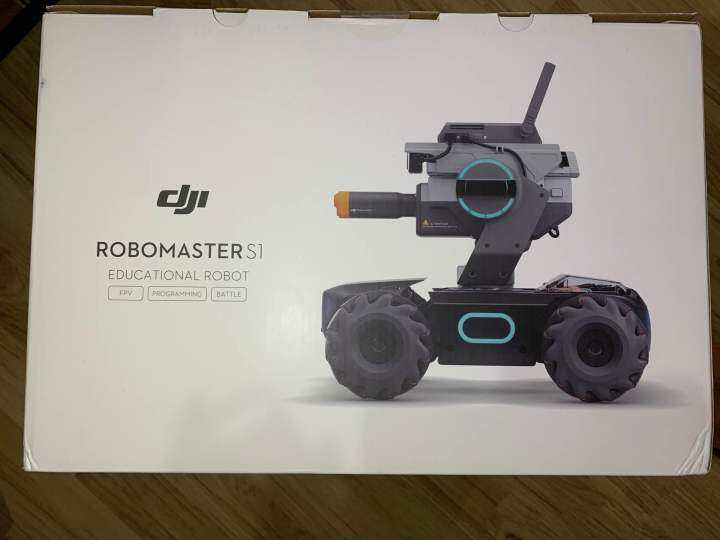 New! ของใหม่ DJI ROBOMASTER S1 ทั้งดริฟ ทั้งซิ่งได้ด้วยล้ออัจฉริยะ หุ่นยนต์รถถัง ยิงกระสุนเจล ...