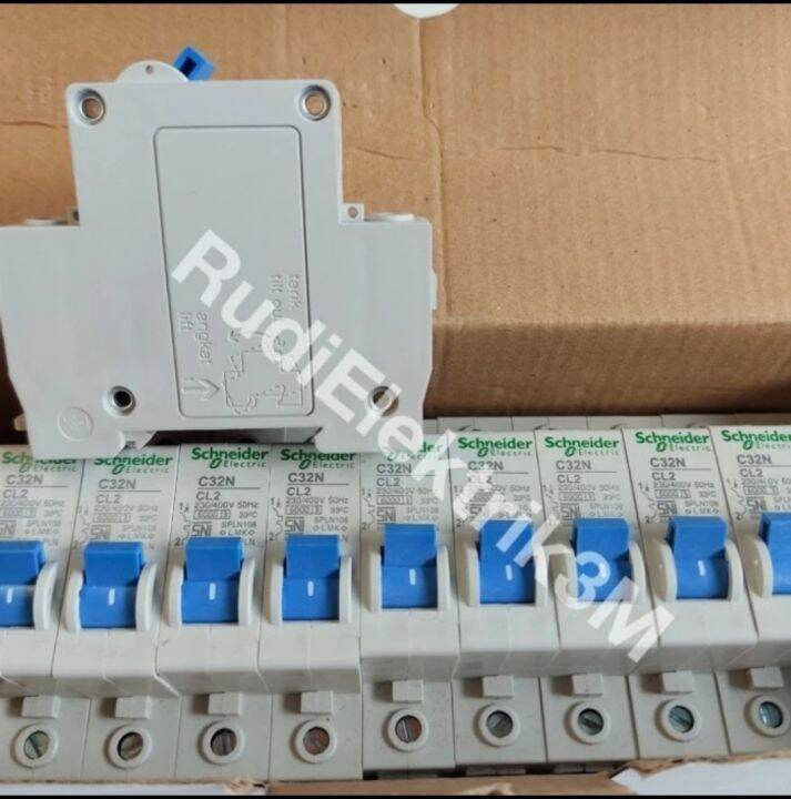 MCB 2A SCHNEIDER 1PHASE BIRU ORIGINAL PLN | Lazada Indonesia