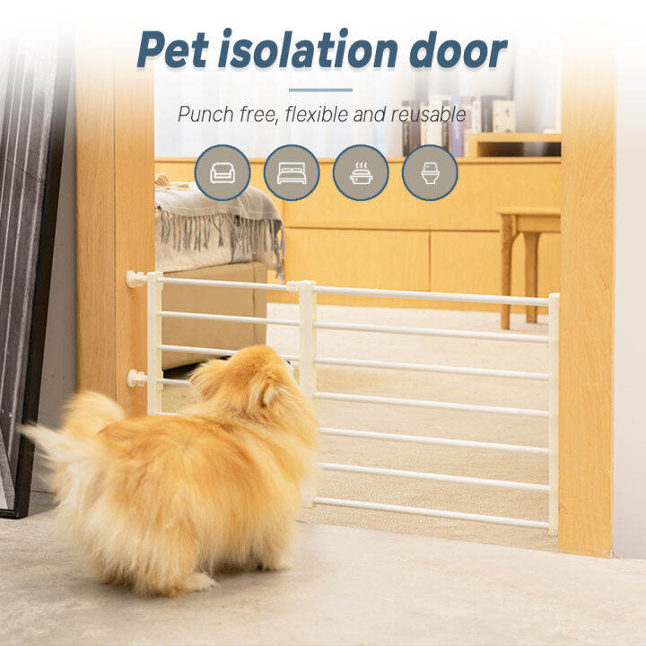 Pet Fence Divider Railing Isolation Door Anti-stop Cat Dog Fence Indoor ...