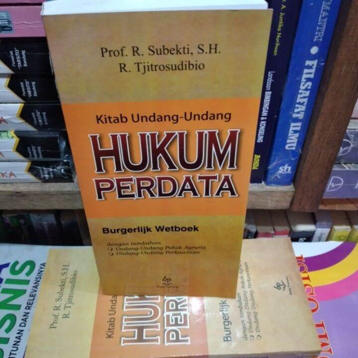 Kitab Undang-Undang Hukum Perdata | Lazada Indonesia