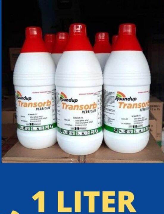 Roundup Transorb 440SL 1 Liter Herbisida Pembasmi Rumput Sampai Akar ...
