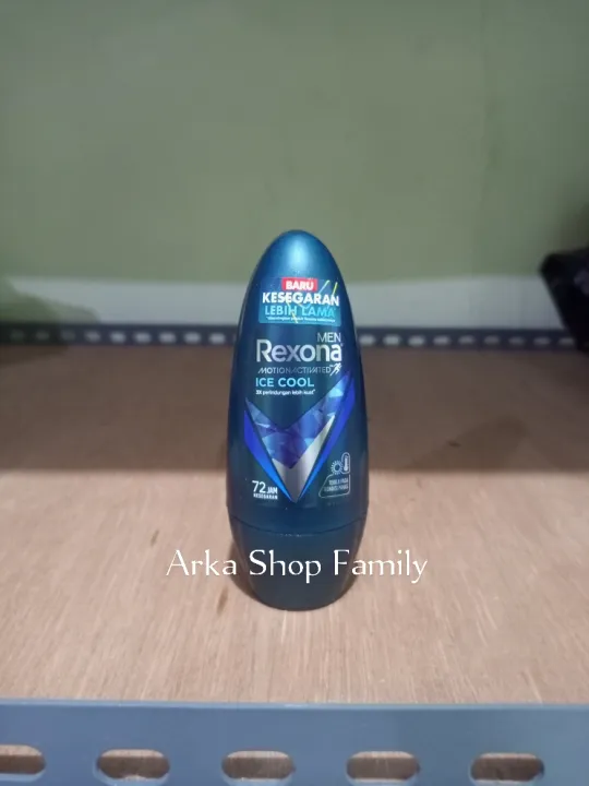REXONA MEN Roll On Deodorant Ice Cool 45ml | Lazada Indonesia
