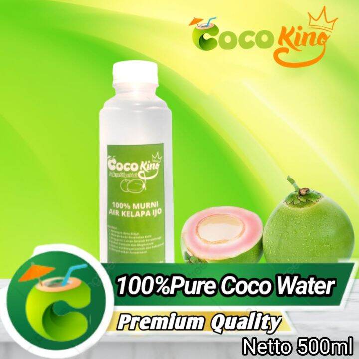 Air Kelapa Ijo 500ml - CocoKing Water | Lazada Indonesia