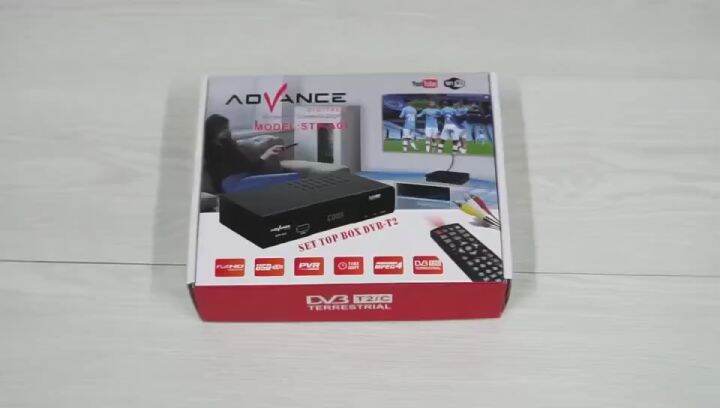 Set Top Box Tv Digital Advance DVB T2 Set Top Box DVB T2 Set Box TV ...