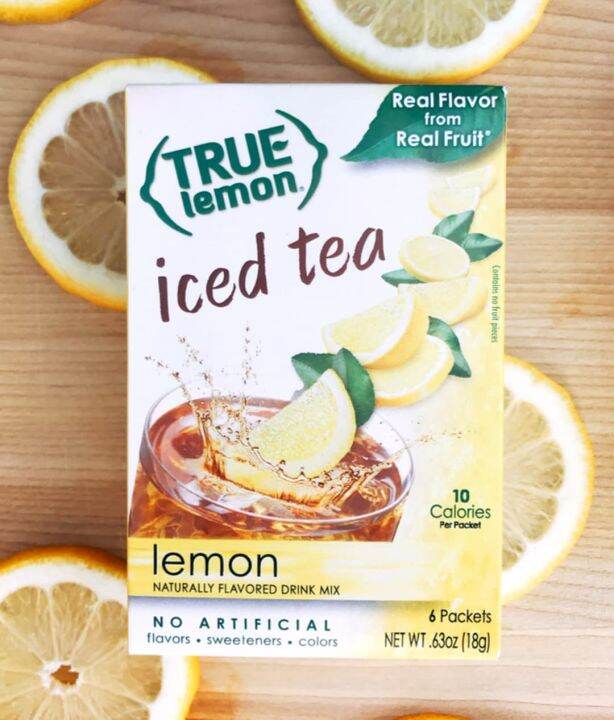TRUE LEMON ICED TEA LEMON 6 PACKETS | Lazada PH