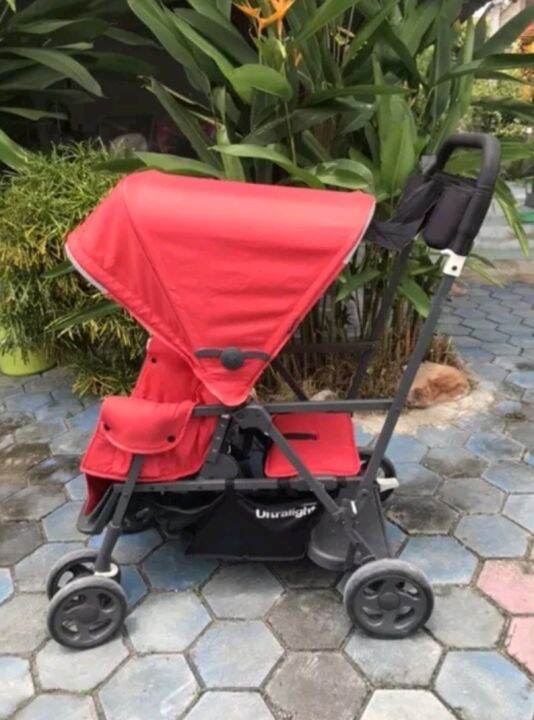 รถเข็นเด็กขนาด2ที่นั่ง Joovy มือ2 รับน้ำหนักได้ถึง40กิโล | Lazada.co.th