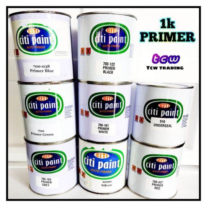 1k PRIMER #1k UNDERCOAT#AUTOMOTIVE PAINT# Cat | Lazada