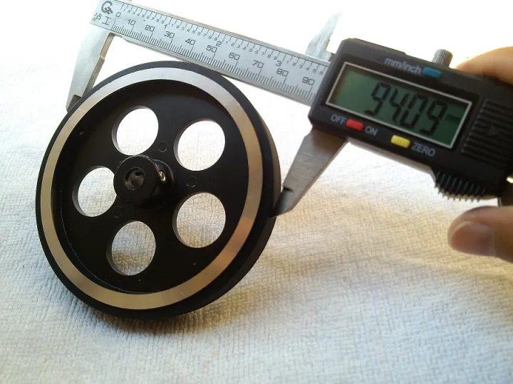 Circumference 300mm Encoder Meter Wheel Aluminum Alloy Wheel Speed ...