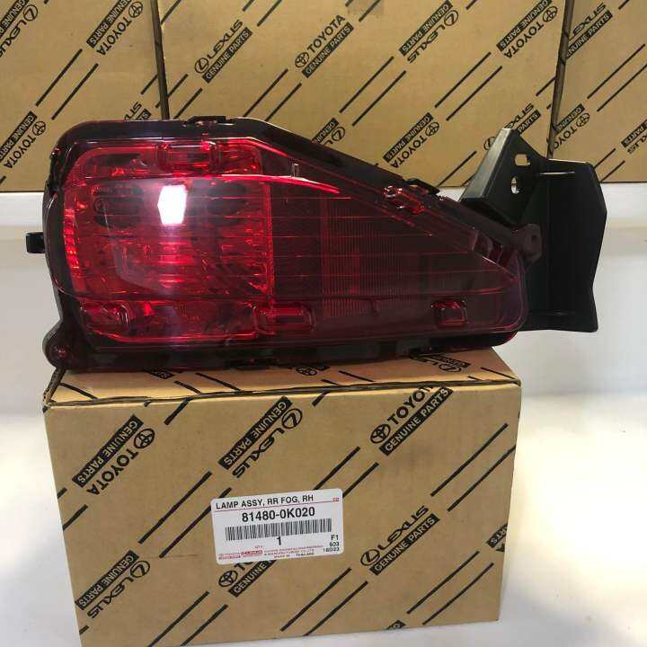 GENUINE/ORIGINAL TOYOTA RIGHT REAR FOG FOR FORTUNER 2016-2023 (81480 ...