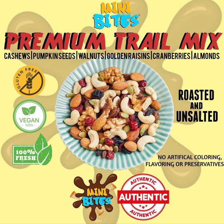 Premium Trail Mix | Mixed Nuts and Berries | Healthy Snack | Lazada PH