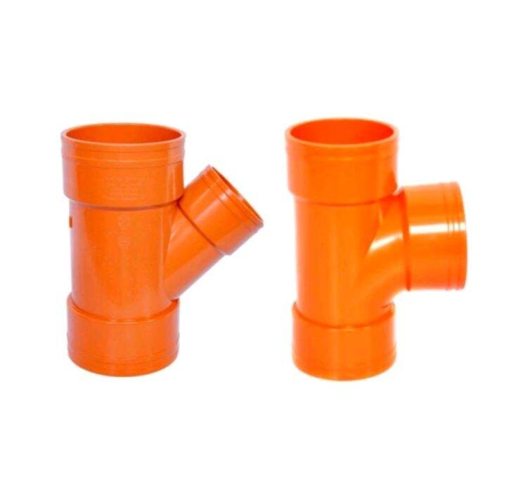 PVC Orange Fittings Sanitary Fittings Pipe Sanitary TEE WYE (Price 1pcs) | Lazada PH