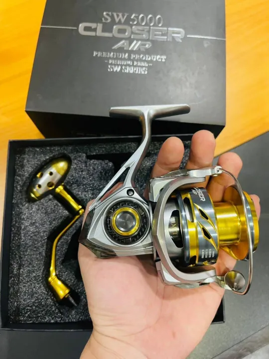 โอเชี่ยน7 Closer AIR 2023 ขนาด SW3000/SW4000/SW5000 รอบ5 เบรค 15/18 KG | Lazada.co.th