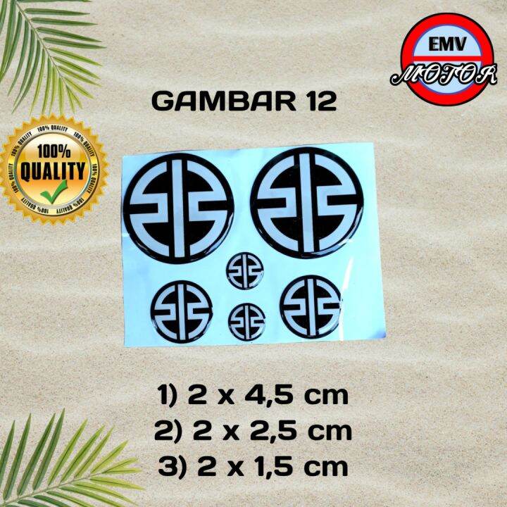 sticker timbul lambang kawasaki terbaru satu set | Lazada Indonesia