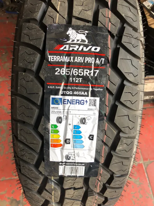 265/65R17 Arivo Terramax ARV Pro A/T | Lazada PH