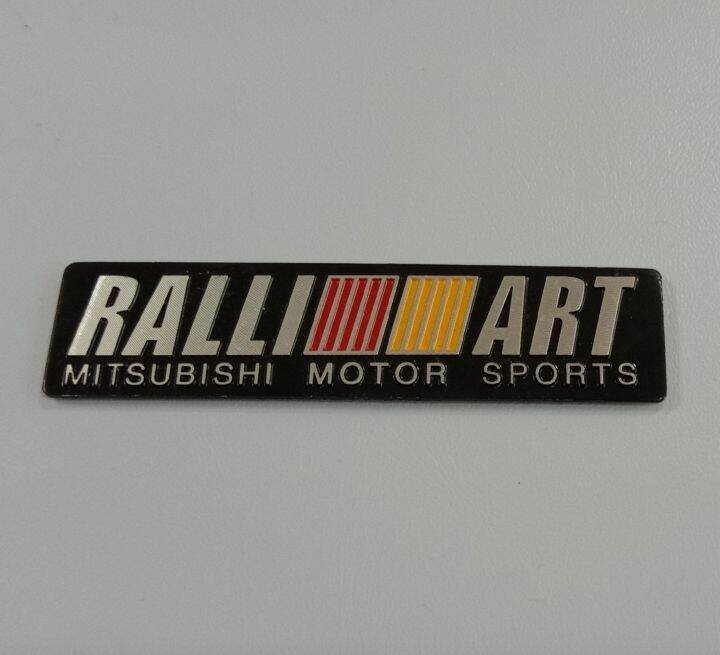 Emblem Decal 3D Ralliart | Lazada