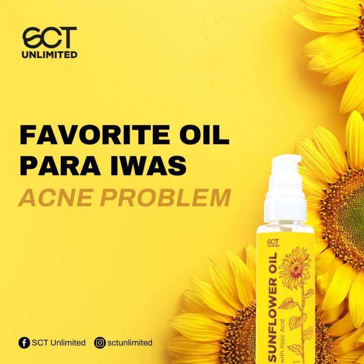 SCT UNLIMITED SUNFLOWER OIL WITH KOJIC ACID | Lazada PH
